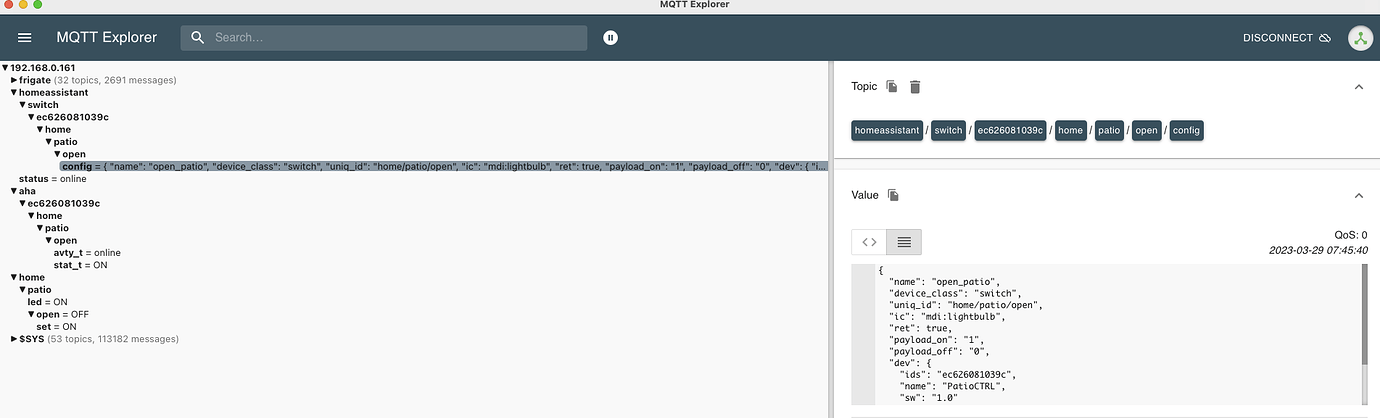 MQTT auto discovery isn't working, but messages are visible - Third ... MQTT auto discovery isn't working, but messages are visible - Third ...