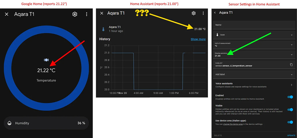 Aqara Temperature Sensor T1 fails to show/use 2 digits display ...