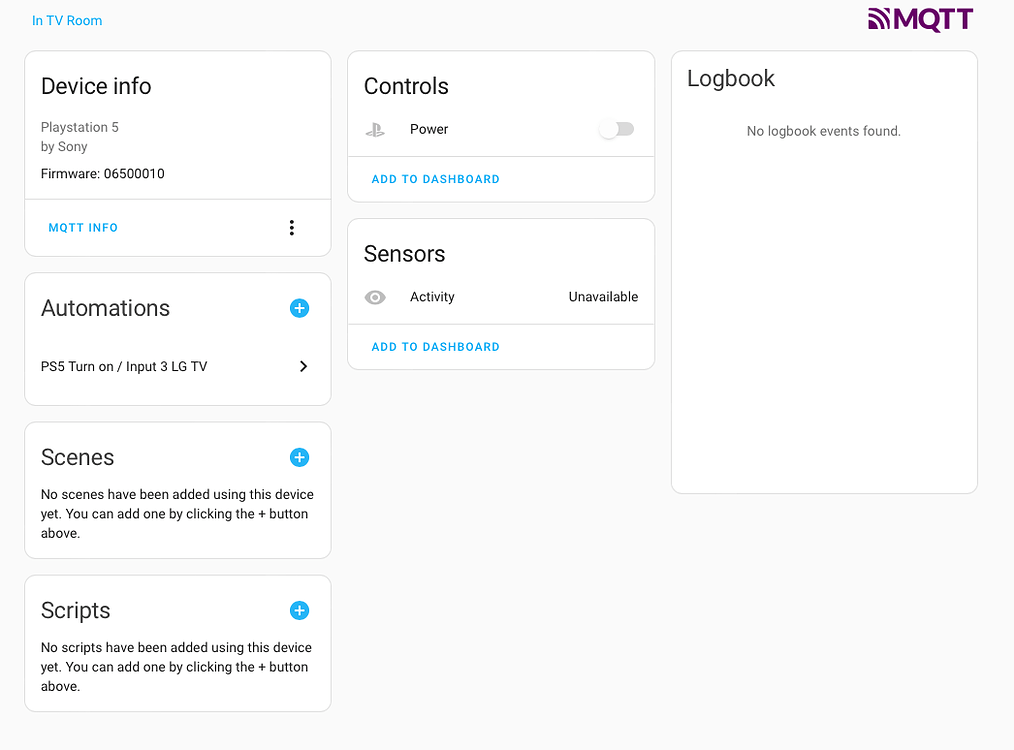 PS5-MQTT: Control PlayStation 5 devices using MQTT - Page 10 - Share your Projects! - Home ...