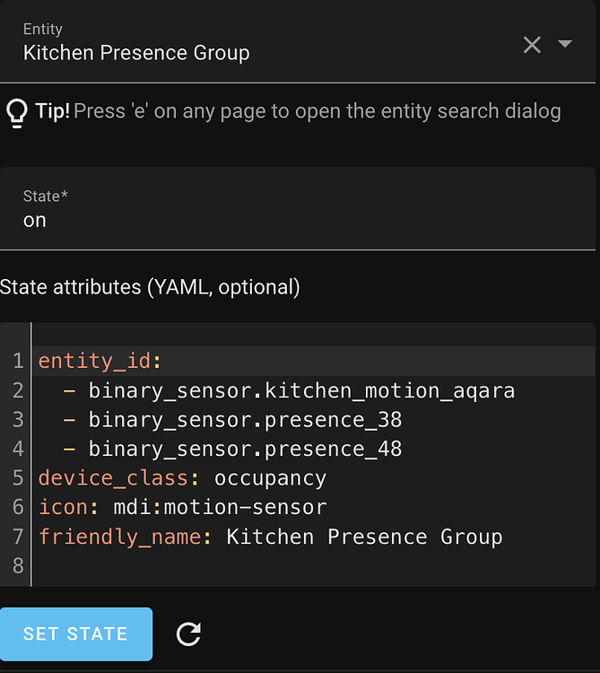 Set Helper Group State Via Automation Configuration Home Assistant Community