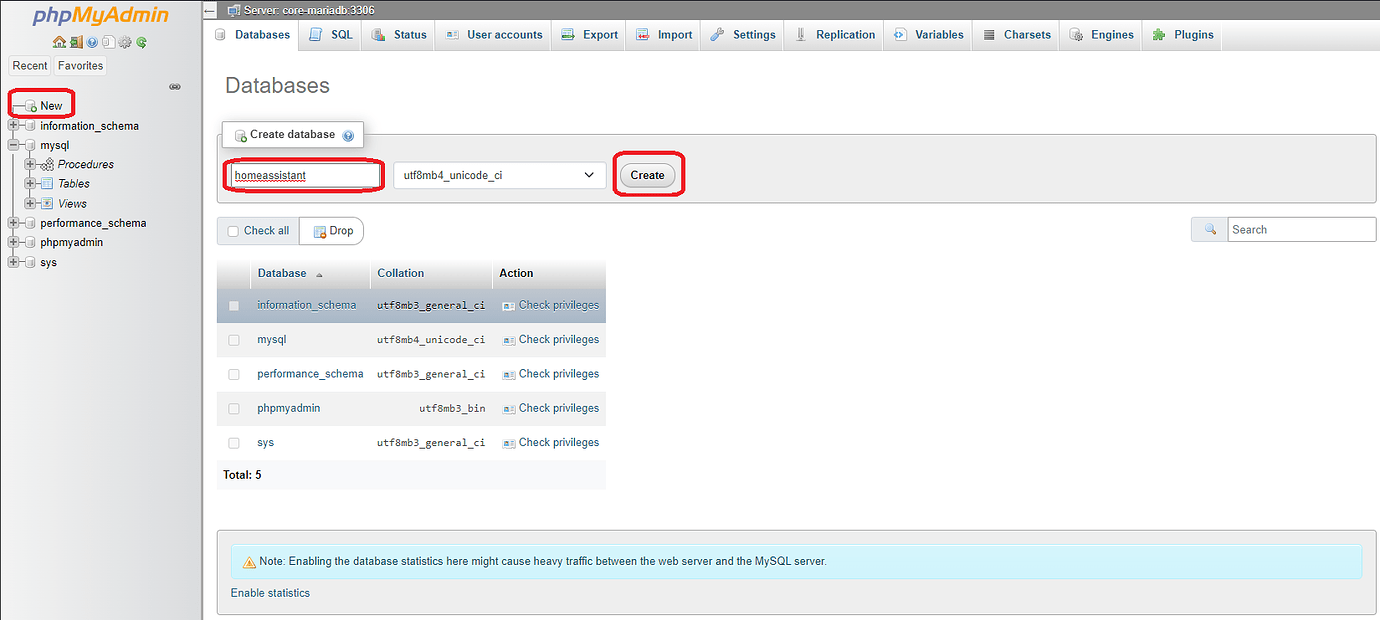 Hass Container To Hass Os Mariadb Migration Installation Home Assistant Community