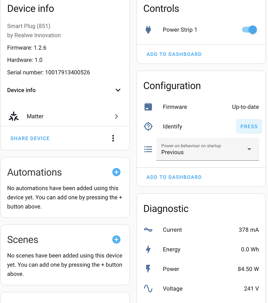 Eightree Matter Smart Plug with Energy Monitoring - No Energy ...