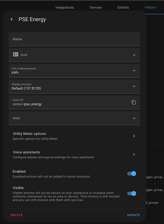 Editing UI helpers - Configuration - Home Assistant Community