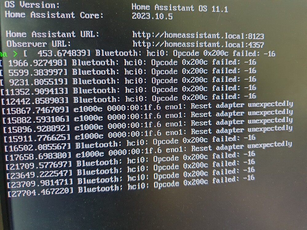 Console Errors Galore Home Assistant Os Home Assistant Community