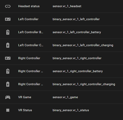 SteamVR custom integration - Custom Integrations - Home Assistant Community