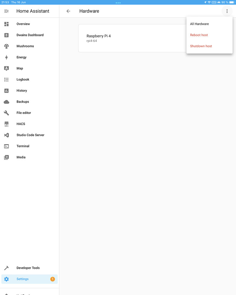 Shutdown Button - Feature Requests - Home Assistant Community