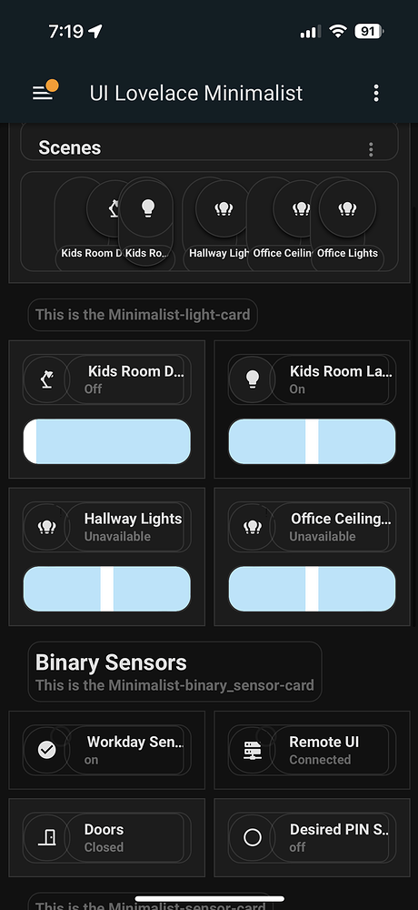 🌻 Lovelace UI • Minimalist - Page 148 - Dashboards & Frontend - Home Assistant Community