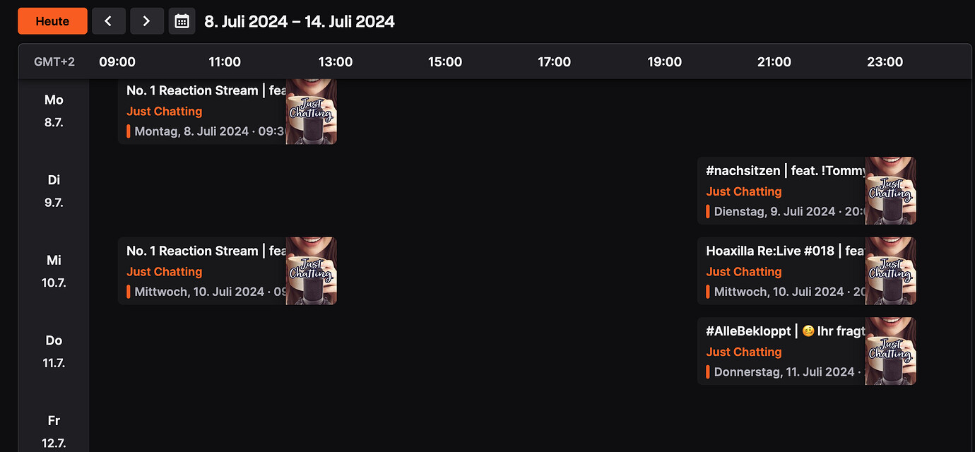 Twitch timetable as sensor or calendar? - Configuration - Home ...