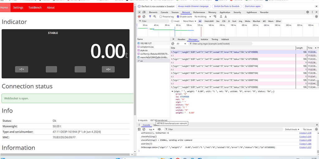 Json value from local websocket - Configuration - Home Assistant Community