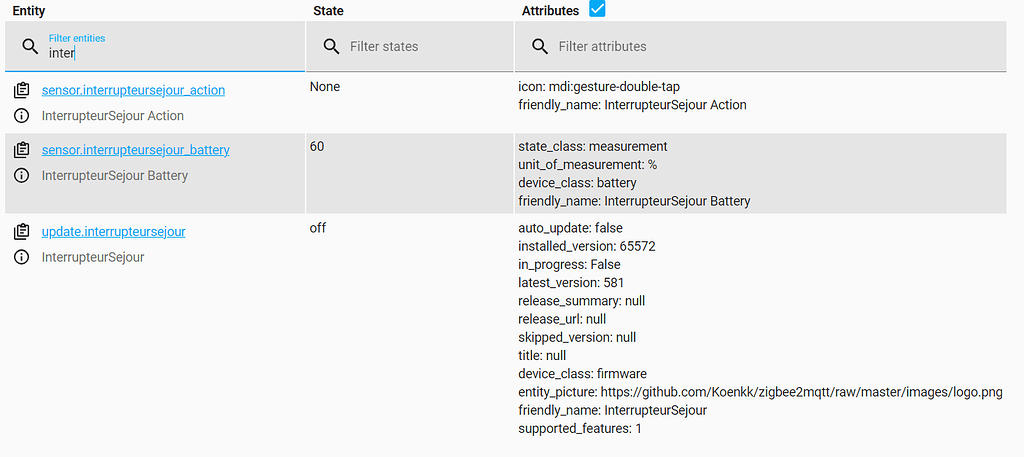 Cannot access an attribute of a device in Zigbee2MQTT - Zigbee - Home Assistant Community