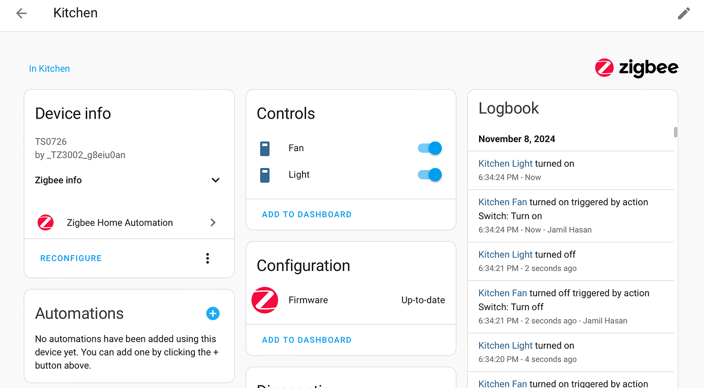 Zigbee Switch Multi Controls Zigbee Home Assistant Community