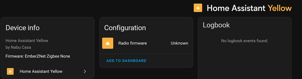 Issue setting Thread Network - HA Yellow - Installation - Home ...