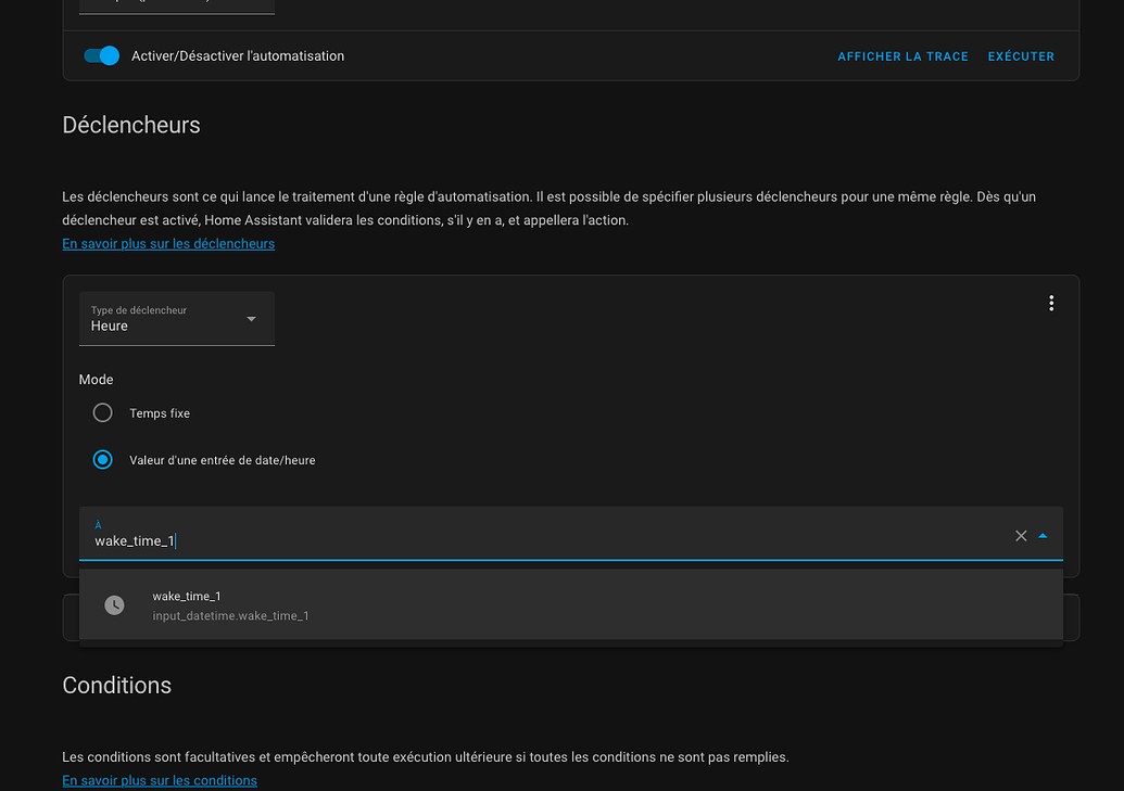 Using A Variable For Time In An Automation Configuration Home