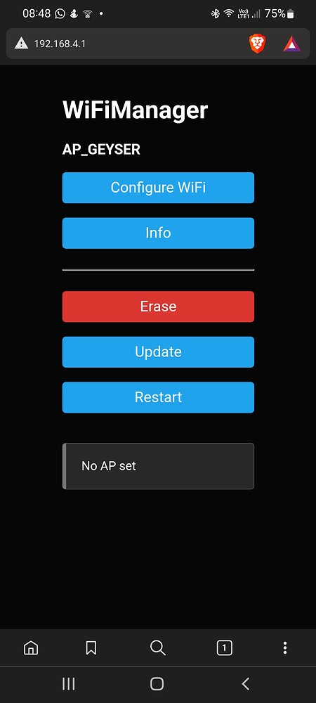 Geyserwise WIFI module integration (Request) - Share your Projects ...