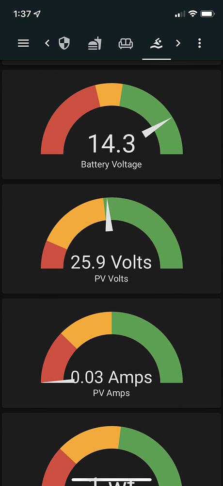 Best way to monitor DC voltage from solar array and battery bank ...
