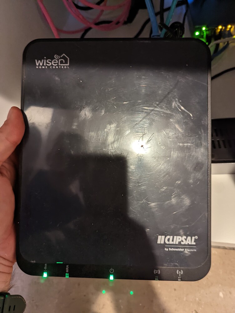 Clipsal C-Bus / Schneider Wiser Home Controller MKII - Configuration ...