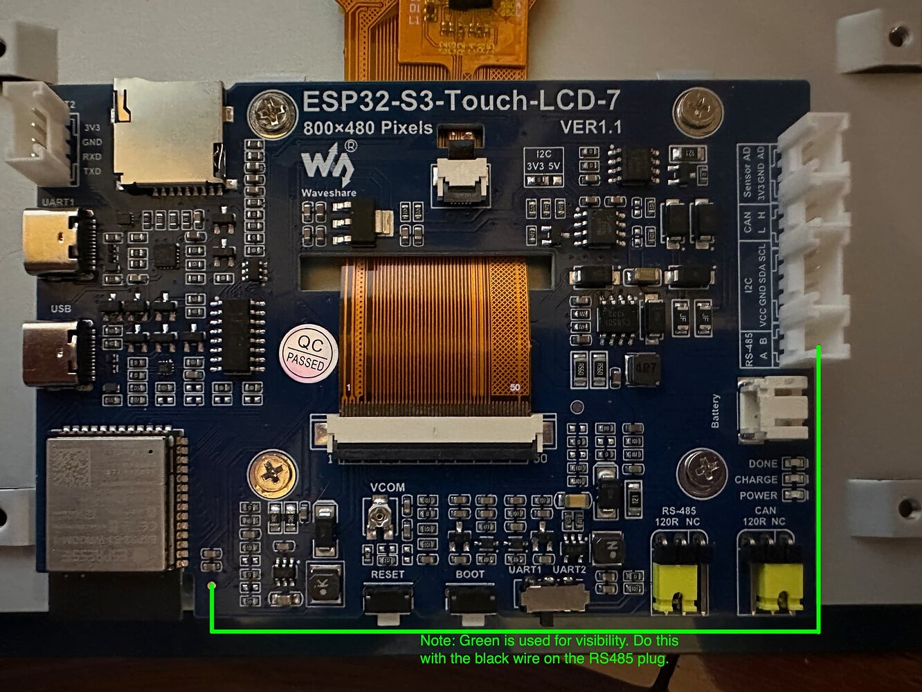 ESP32-S3 7inch Capacitive Touch Display Adjust brightness - Hardware ...