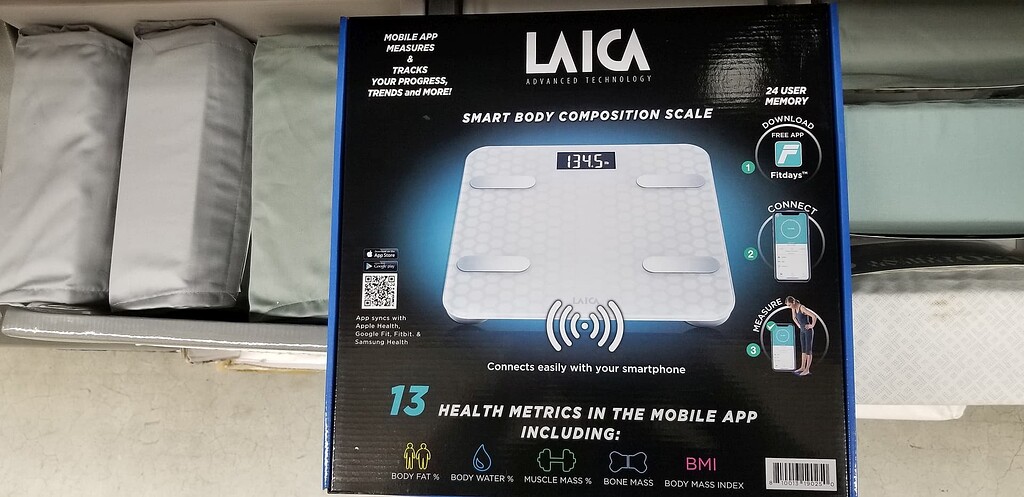 LAICA Smart Body Composition Bluetooth Scale - Hardware - Home ...