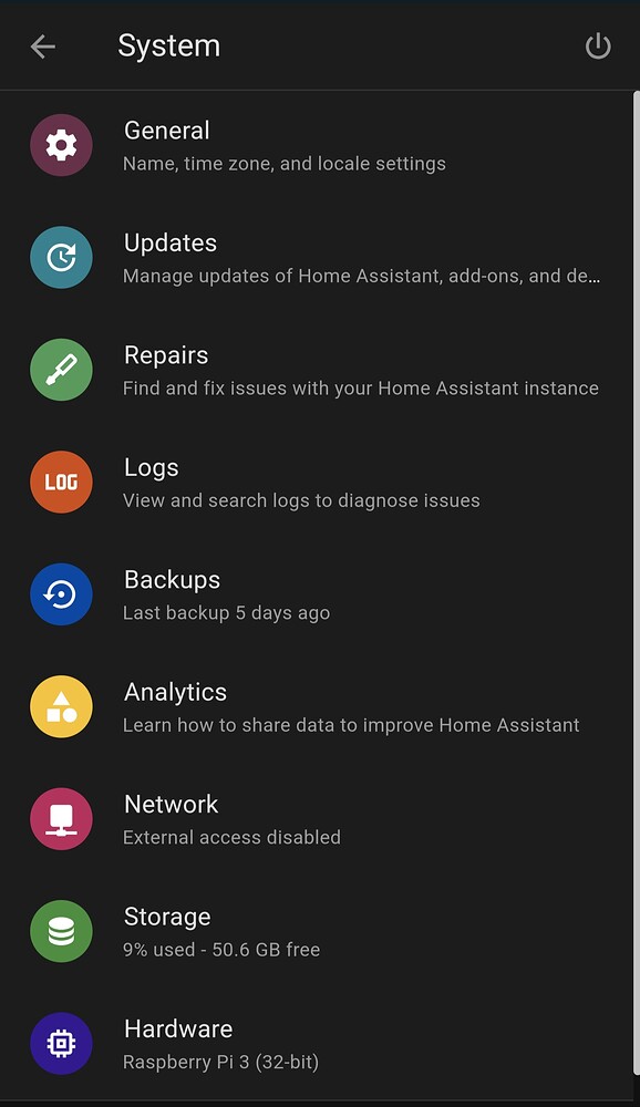 Home Assistant OS UI - Home Assistant OS - Home Assistant Community