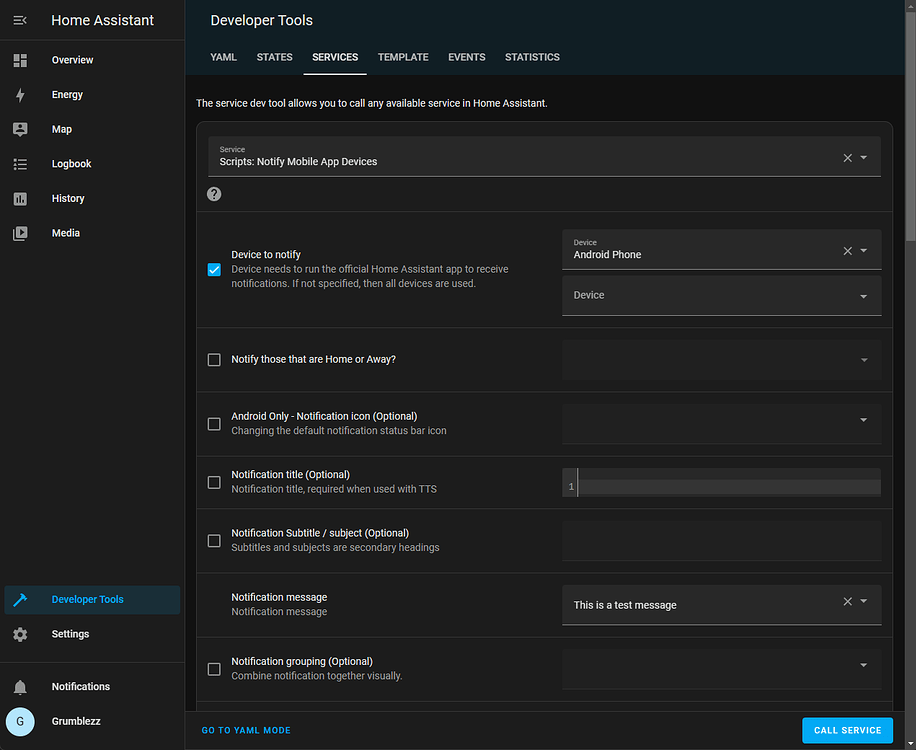 Notify Mobile Companion App Devices - Blueprints Exchange - Home Assistant Community
