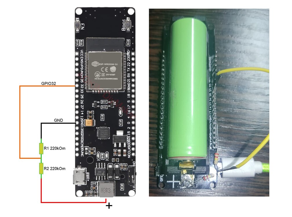 ESP32-WROVER with 18650 Battery Holder - Hardware - Home Assistant ...