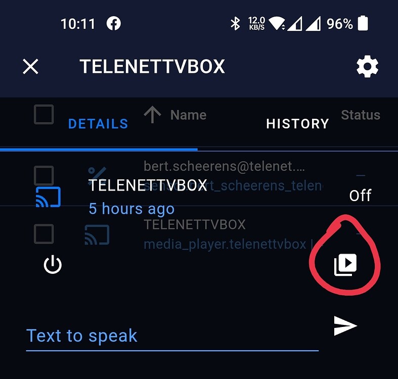 Custom component: Horizon EOS Settopbox (Arris DCX960) - Not functional ...