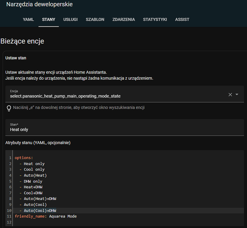 How change color and name attribute state - Configuration - Home ...