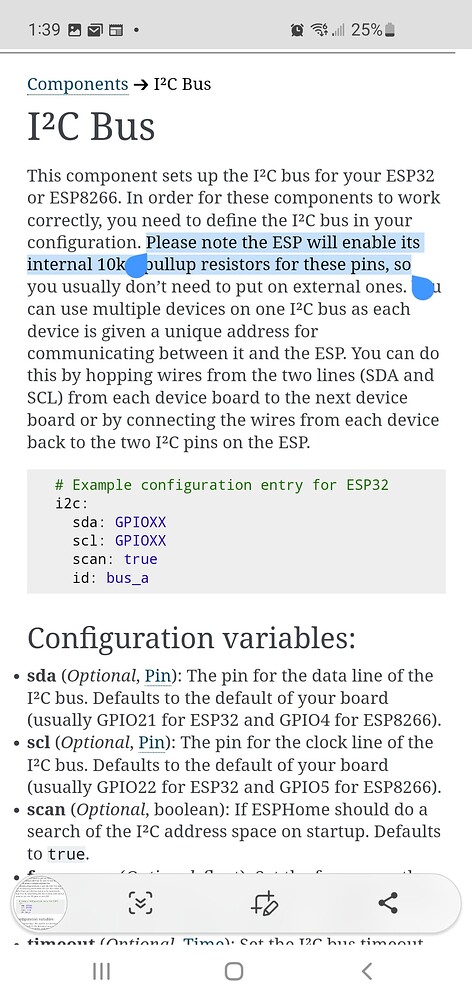 Can I use strapping pins for I2c? - ESPHome - Home Assistant Community