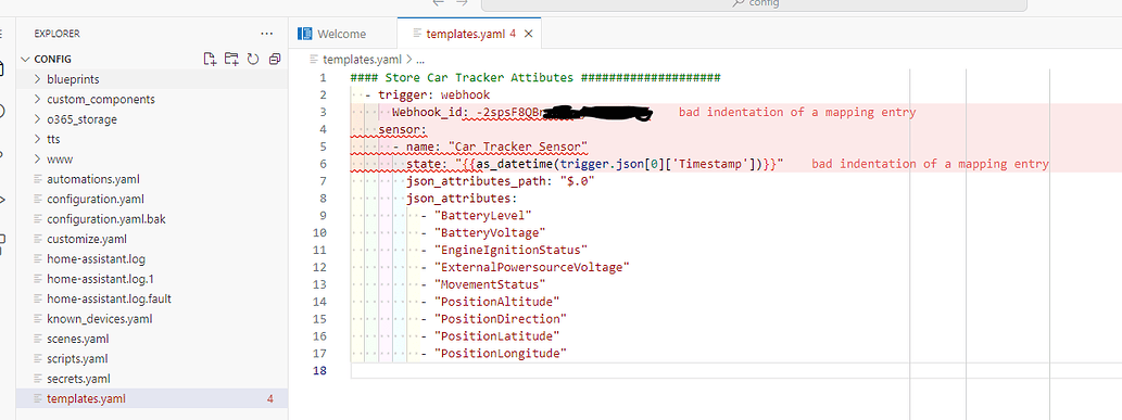 Webhook, JSON & Sensors to store the data received - Configuration - Home Assistant Community
