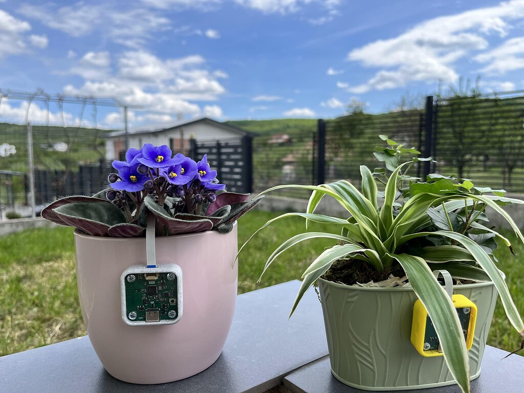 I've made a plant and environment monitoring sensor (alternative to Xiaomi Flora sensors) that's ...