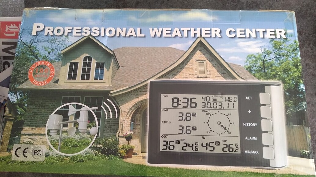 Weather station modified with an ESP32 - Share your Projects! - Home ...