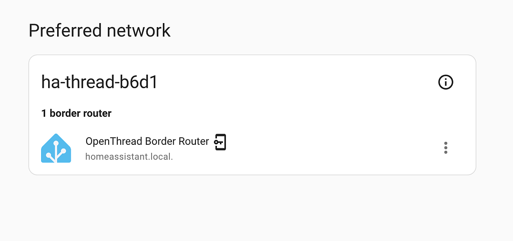 Setting up new Thead devices with Thread Border Router - Matter/Thread ...