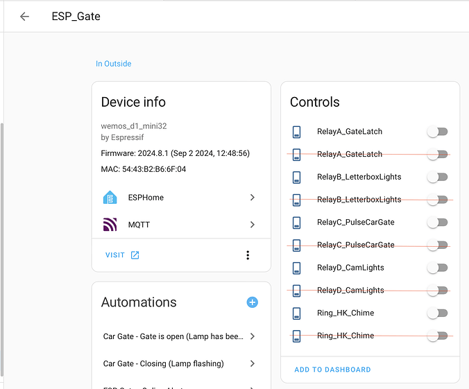 Extra mystery ESP Device, doubled up Entities - ESPHome - Home ...