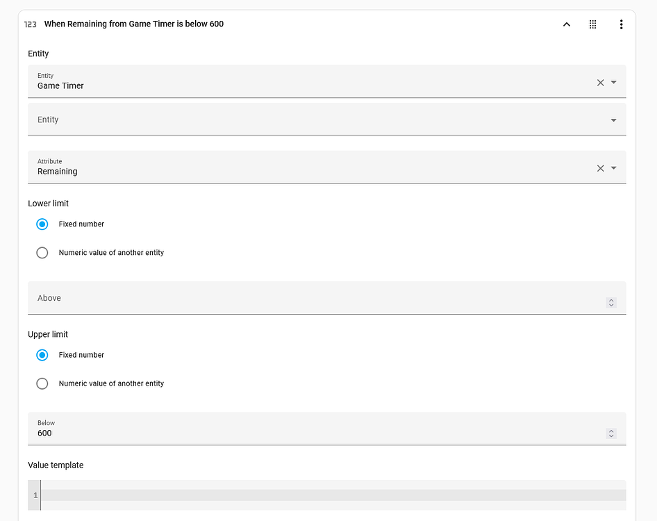 Automation Trigger Based On Time Remaining Of A Helper Timer Configuration Home Assistant