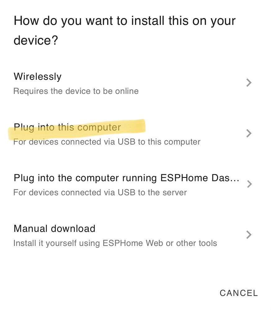 I have ESP32 connected to my win10 via USB and connection works - now ...