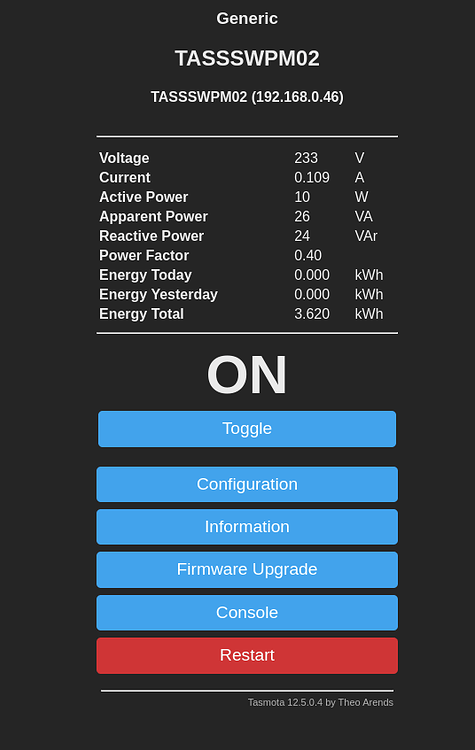 Tuya mini Smart switch - Tasmota - Hardware - Home Assistant Community