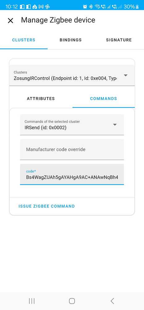 Zigbee zha.issue_zigbee_cluster_command in automation - Zigbee - Home Assistant Community