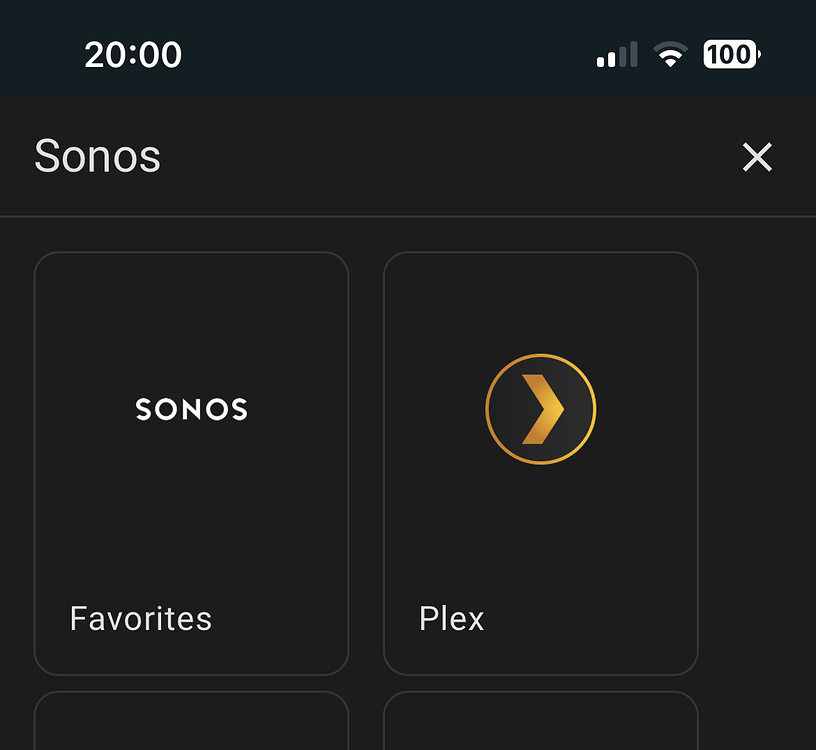 Sonos - Support to browse connected Music Services in Media Browser - Feature Requests - Home ...
