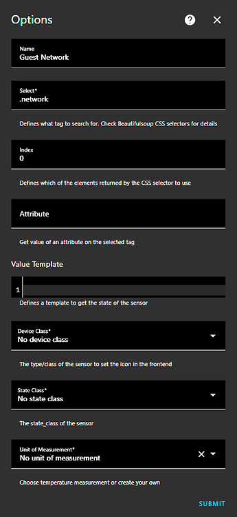 Scrape sensor with string value - Configuration - Home Assistant Community