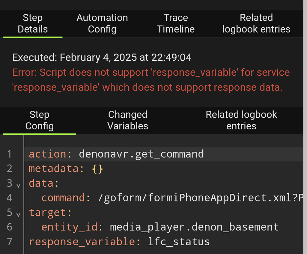 Support command output for denon receivers - Feature Requests - Home ...