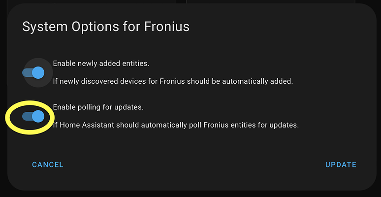 Add scan interval to Fronius integration - Feature Requests - Home Assistant Community