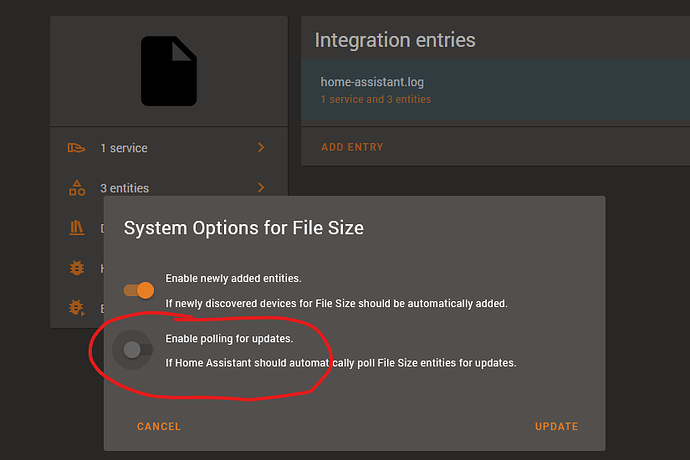 How to change the scan_interval of filesize since 2023.06? - Configuration - Home Assistant ...