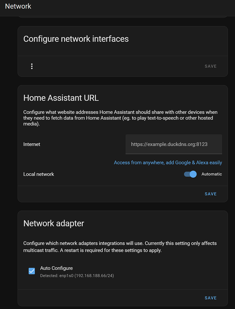 Ha Supervised No Network Interfaces Installation Home Assistant Community
