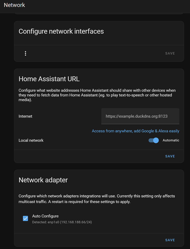HA Supervised - No Network Interfaces - Installation - Home Assistant ...