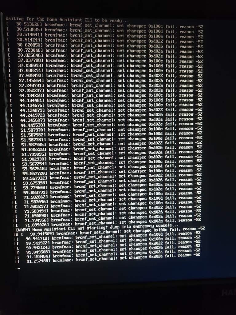 CLI not starting - Installation - Home Assistant Community