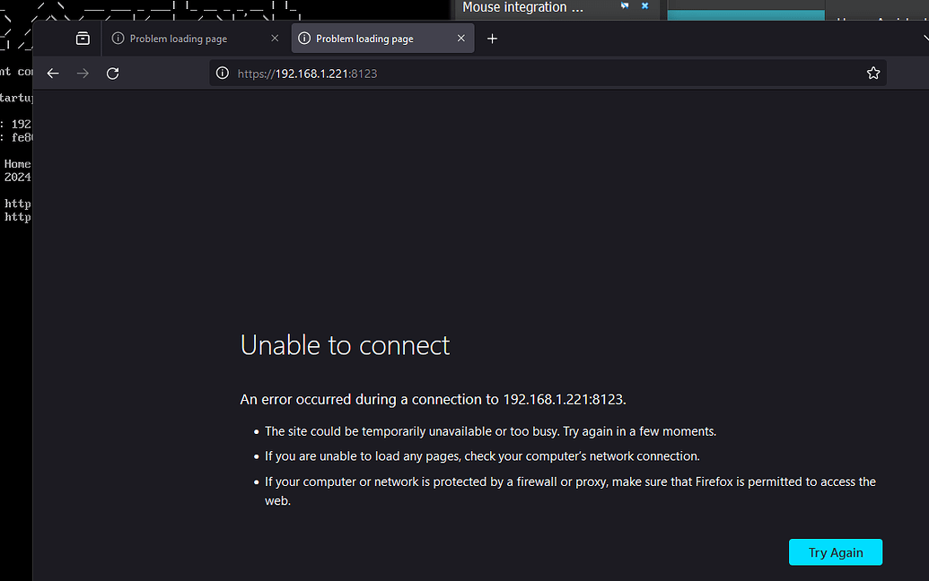 New setup issue: homeassistant.local:8123 - Installation - Home Assistant Community