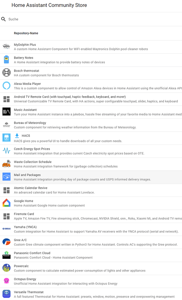 Hacs Overview Not Shown Third Party Integrations Home Assistant Community