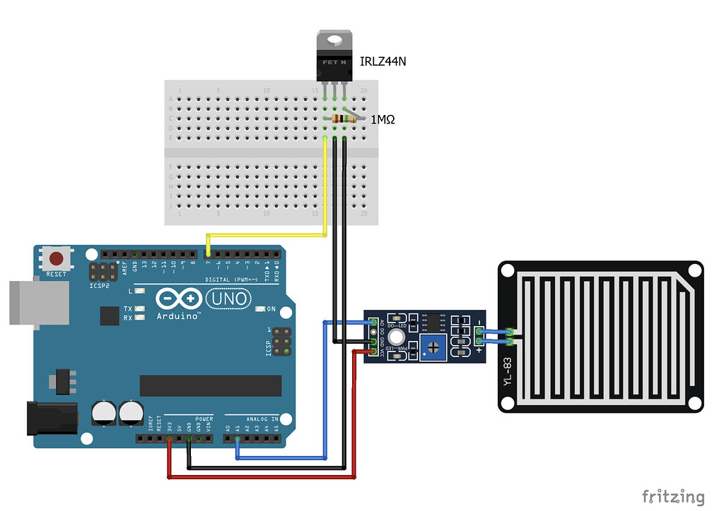 Rain Sensor switched power - ESPHome - Home Assistant Community