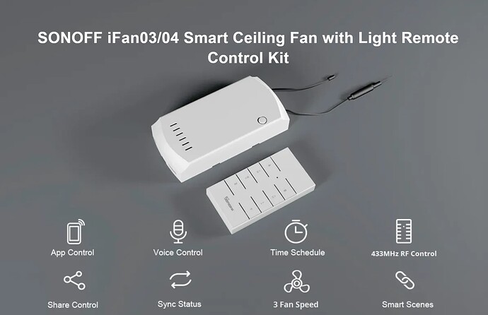 Making dumb RF ceiling fans smart - Share your Projects! - Home ...