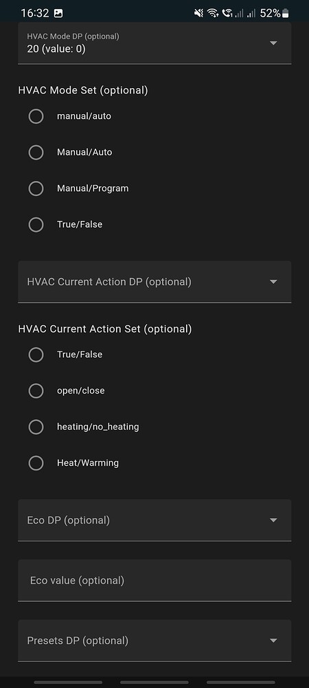 Climate Local Tuya configuration - Configuration - Home Assistant Community